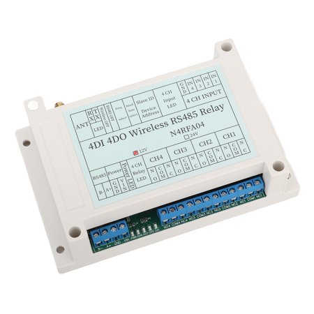 D DO Wireless Relay Module,4 Channel Wireless Relay Wireless ...