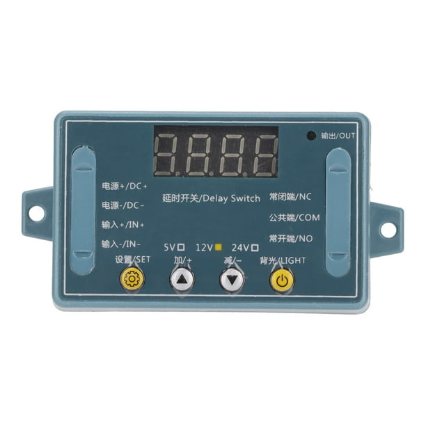 Time Delay Module, LED Digital Display 32 Modes Delay Relay Module DC ...