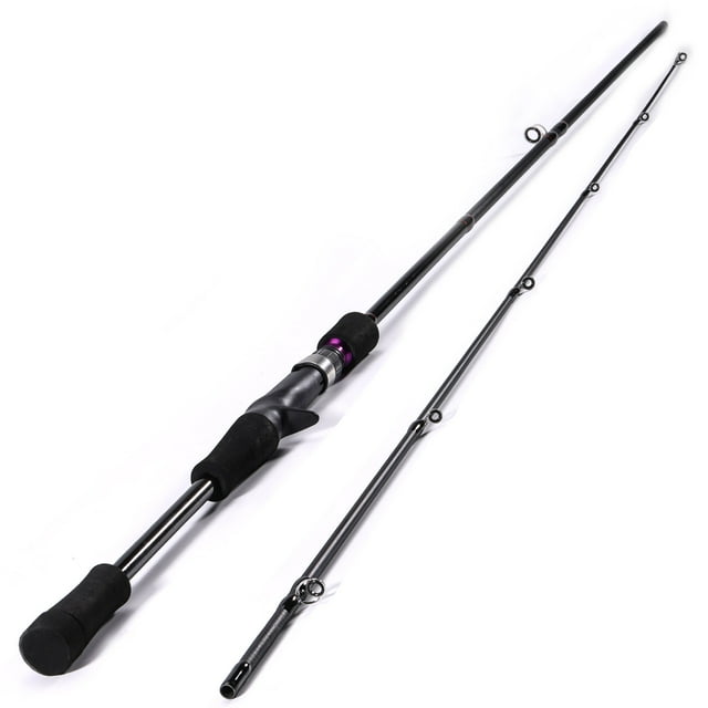 Sougayilang Surf Fishing Pole 2 Piece Spinning Rod & Casting Rod Ultra Light for Big Game ...
