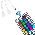 Daofin 44 Key RGB LED Strip Light Remote Controller Wireless Dimmer IR ...