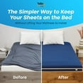 Rubber Hugger Bed Sheet Straps Band, Elastic, Patented Embossed Ribbing ...
