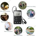 Personal FM Walkman Radio, Mini Digital Tuning Portable Radio with ...