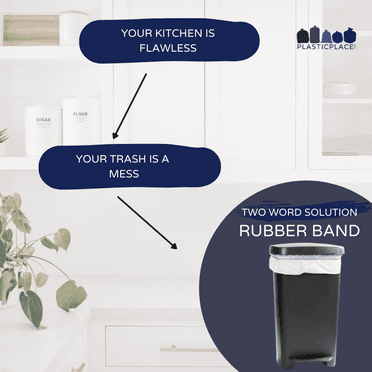 Garbage Gripper Bands (1 Pack of 6 Bands) - Walmart.com