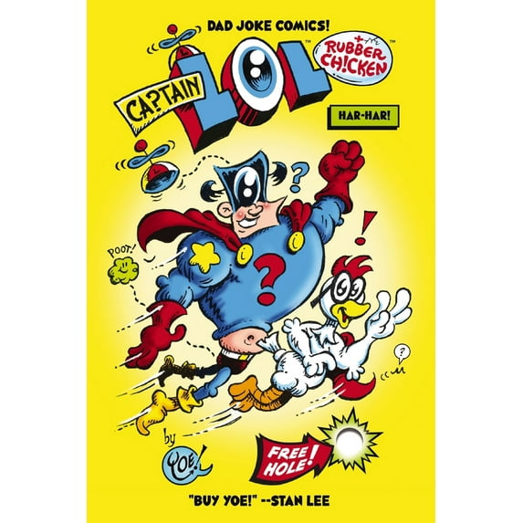 Pre-Owned Captain Lol and Rubber Chicken: Har Har (Dad Joke Comics ...
