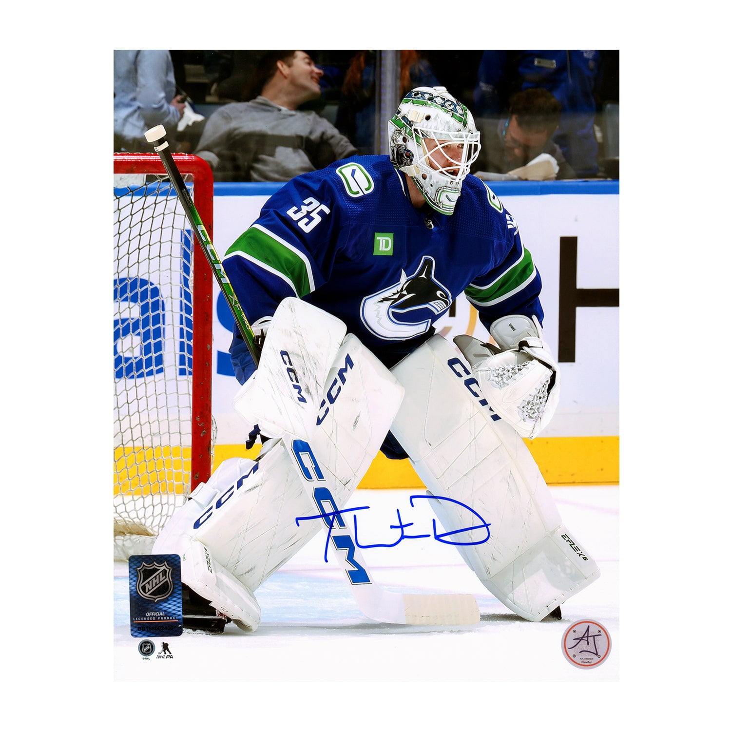 Click here for Aj Sports Thatcher Demko Autographed Vancouver Can... prices