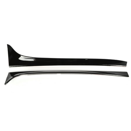 Side Spoiler Trim, Glossy Black Side Roof Spoiler Stylish Look For Mk5 ...