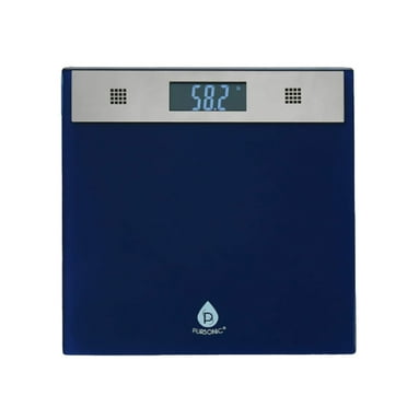 Home Talking Scale: 550 lb. Capacity, 15'' x 12'' x 1'', Large LCD ...
