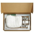 MidWest Homes For Pets Dog Crate Starter Kit with Fleece Bed, Cover ...