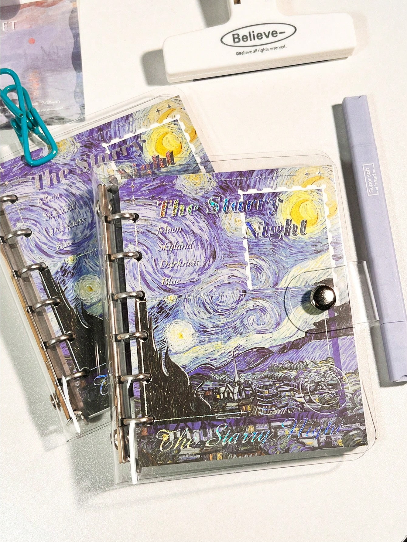 80 Sheets A6 Brown Loose-Leaf Notebook With High Appearance Value And ...