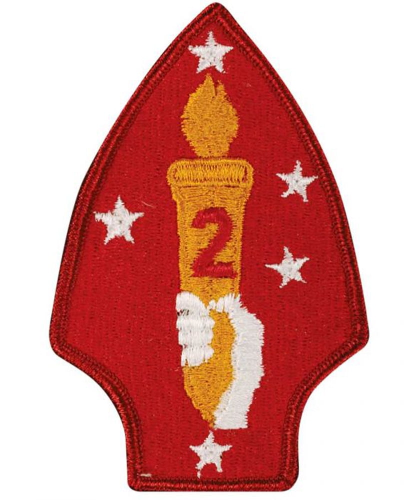 2nd Marine Division USMC Full Color Embroidered Fabric Dress Patch ...