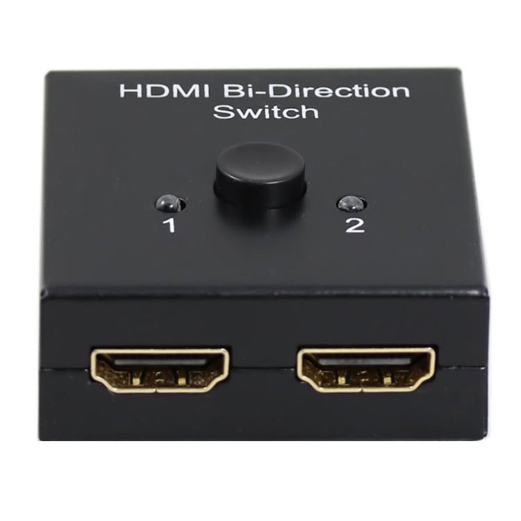 1x2 or 2x1 HDMI Bi-Directional Switcher or Splitter - Walmart.com ...