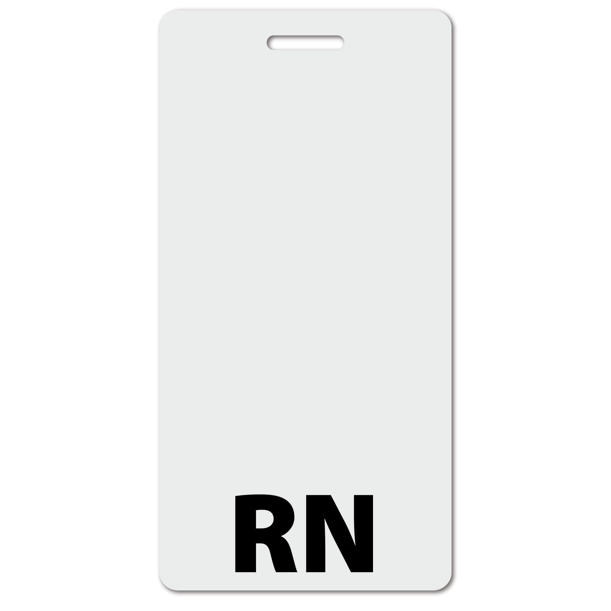 RN Heavy Duty Vertical White (20 pack) - Spill & Tear Proof Cards - 2 ...