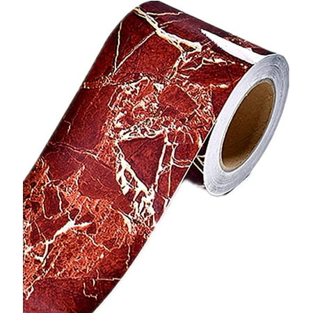 Marble Wall Border Decorative 32.8ft Long Removable Wallpaper Border ...