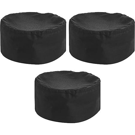 3 Pièces Chapeau Toque de Chef Hat Cuisine Service Alimentaire Chapeau ...