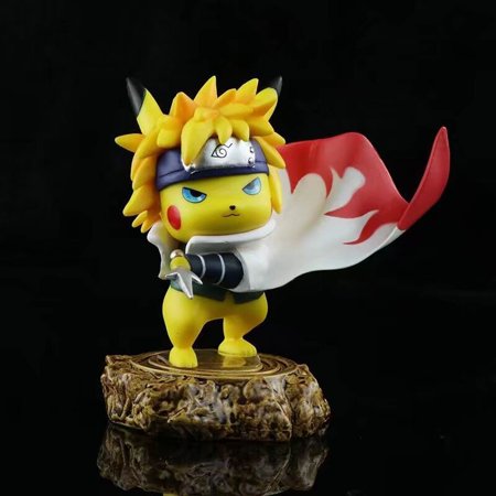 17pcs Anime Pikachu COS NARUTO Uchiha Obito Madara Senju Hashirama ...