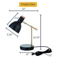 Nocolliny Modern Dimmable Desk Lamp with USB Charging Port (ALT200901 ...
