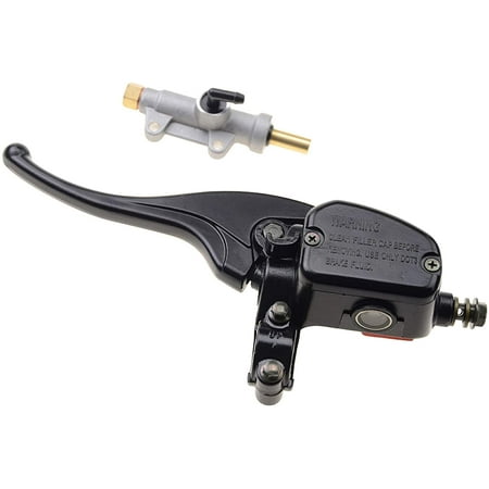 GOOFIT 7/8" Left Brake Master Cylinder with Foot Brake Pump for ATV 325 ...
