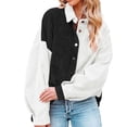 Aellinatey Shackets for Women Button Down Long Sleeve Shirts Plus Size ...