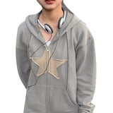 CNSTORE Y2K Hoodie Full Zip Up Hoodie Over Face Women Men Skeleton Skull Print Hooded Aesthetic ...