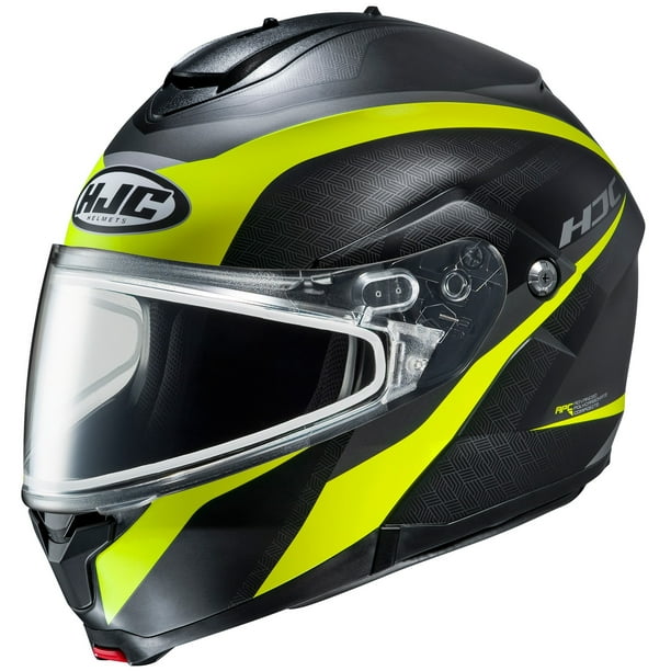 HJC C91 Taly Modular Snow Helmet w/Dual Pane Shield Hi-Vis/Black SM ...