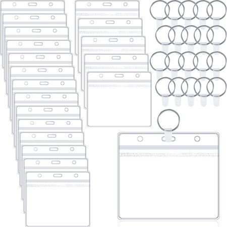 20 Pieces Vaccination Card Protector Health Card Protective Case ...