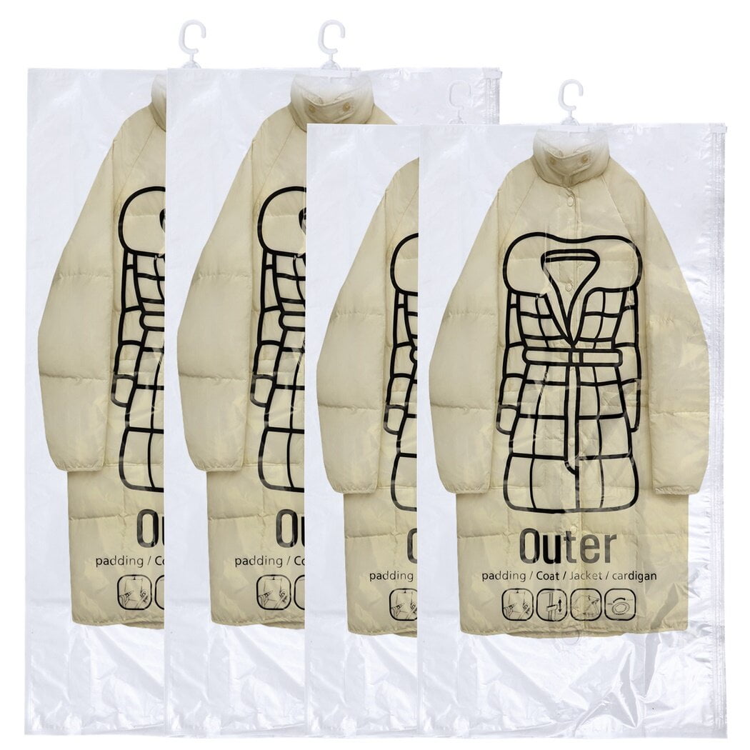 Click here for Coofit 4pcs Hanging Vacuum Clothing Storage Bags... prices