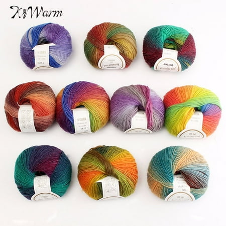 Super Soft Cashmere Yarn Ball Baby Natural Smooth Wool Line Knitting ...