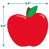 Eureka Apple Paper Cut-Outs, 36 Per Pack, 3 Packs - Walmart.com