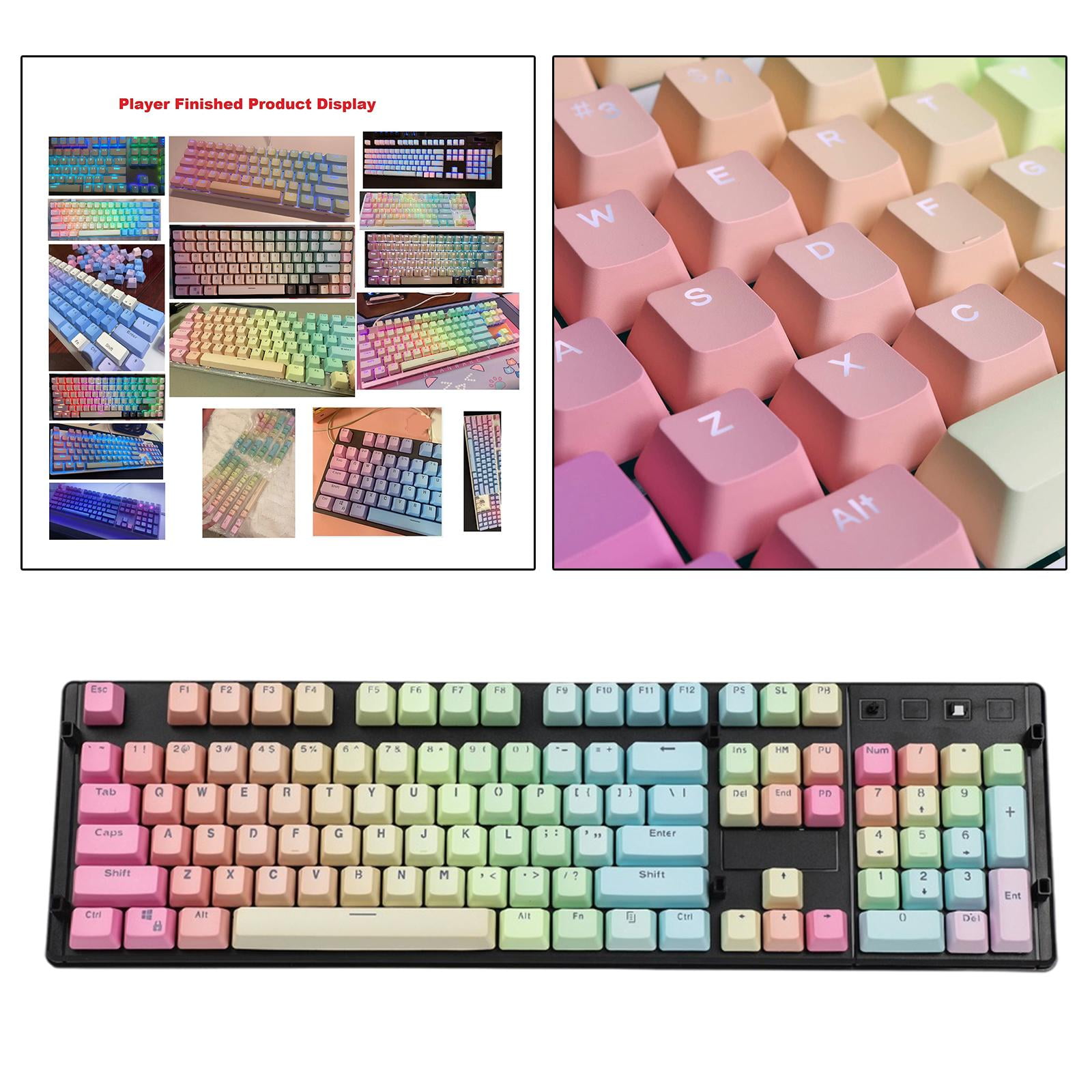 104 Keys Mechanical Keyboard , for Laptop Desktop Computer Keyboard ...