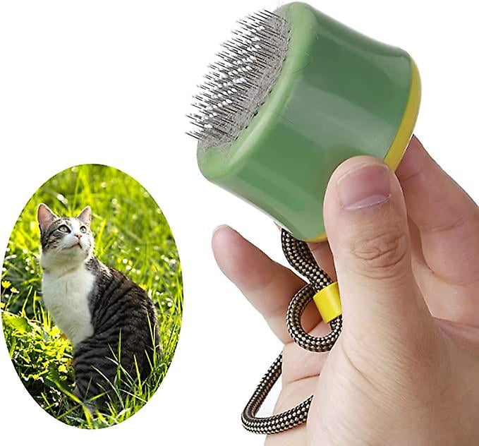 Cat brush, small cat brush, self-cleaning cat brush | Walmart en línea
