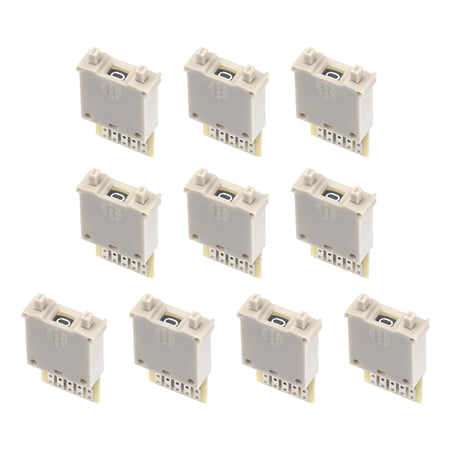 DIP Switch BCD Code Thumb wheel Switch KM2 0-9 Digital Cream Color 30 x ...