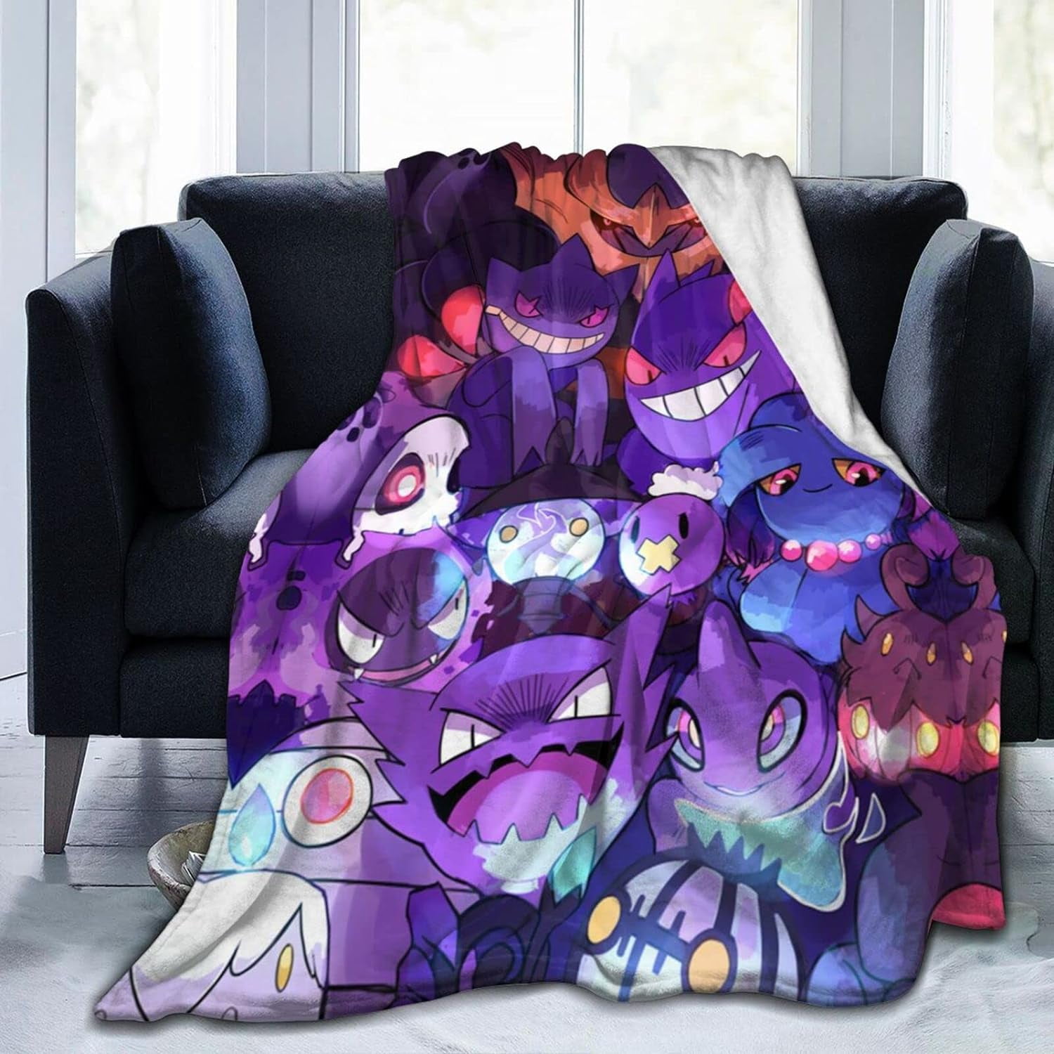 Click here for Zhitrades Fleece Throw Blanket Super Cozy Anime Bl... prices