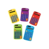 Learning Resources Rainbow Calculator & Storage Chart, Set of 30 ...