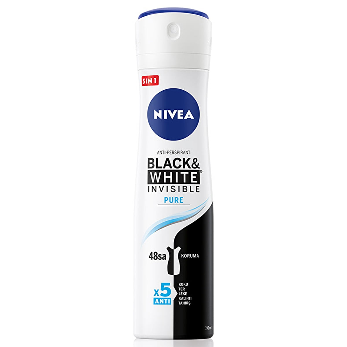 Click here for Nivea Invisible Pure Black & White Womens Deodoran... prices