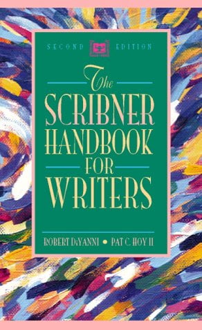 Pre-Owned Scribner Handbook for Writers, The (Hardcover) 0205198384 ...