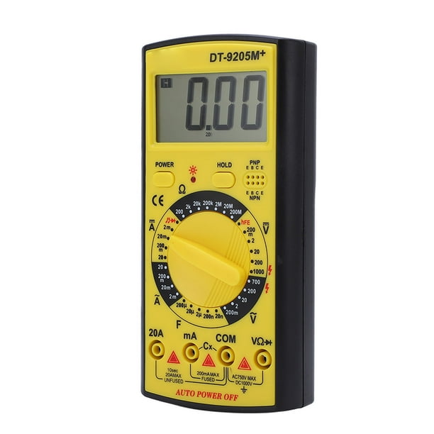 Multimeter,Digital Multimeter Voltage Current Voltage Tester Multimeter ...