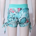 iEFiEL Girls Print Swim Shorts Side Drawstring Boyshorts Tankini ...