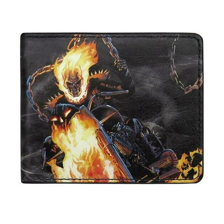 Ghost Rider wallghstrdr Ghost Rider Flames Bi-Fold Wallet | Walmart Canada