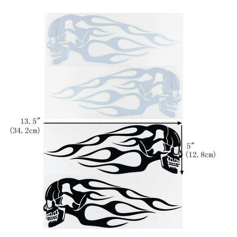 Motorcycle Tank Art Decals