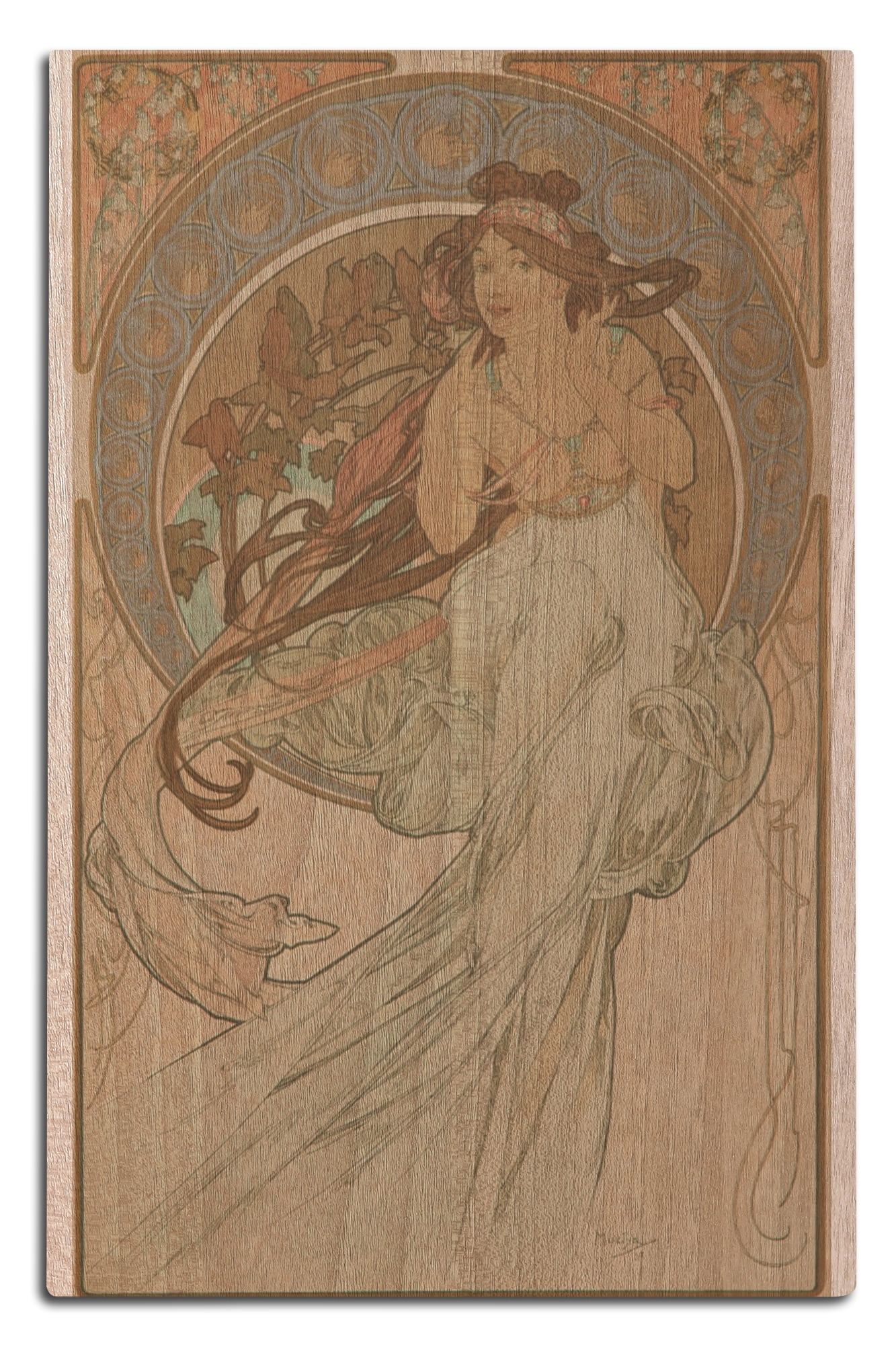 Blue Ridge, Georgia, Black Bear, Mid-Century Inspired Birch Wood Wall ...