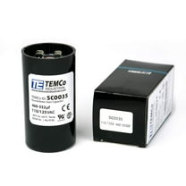 TEMCo 189-227 uF MFD CD60 Start Capacitor 220-250V AC Round | 50/60 Hz ...