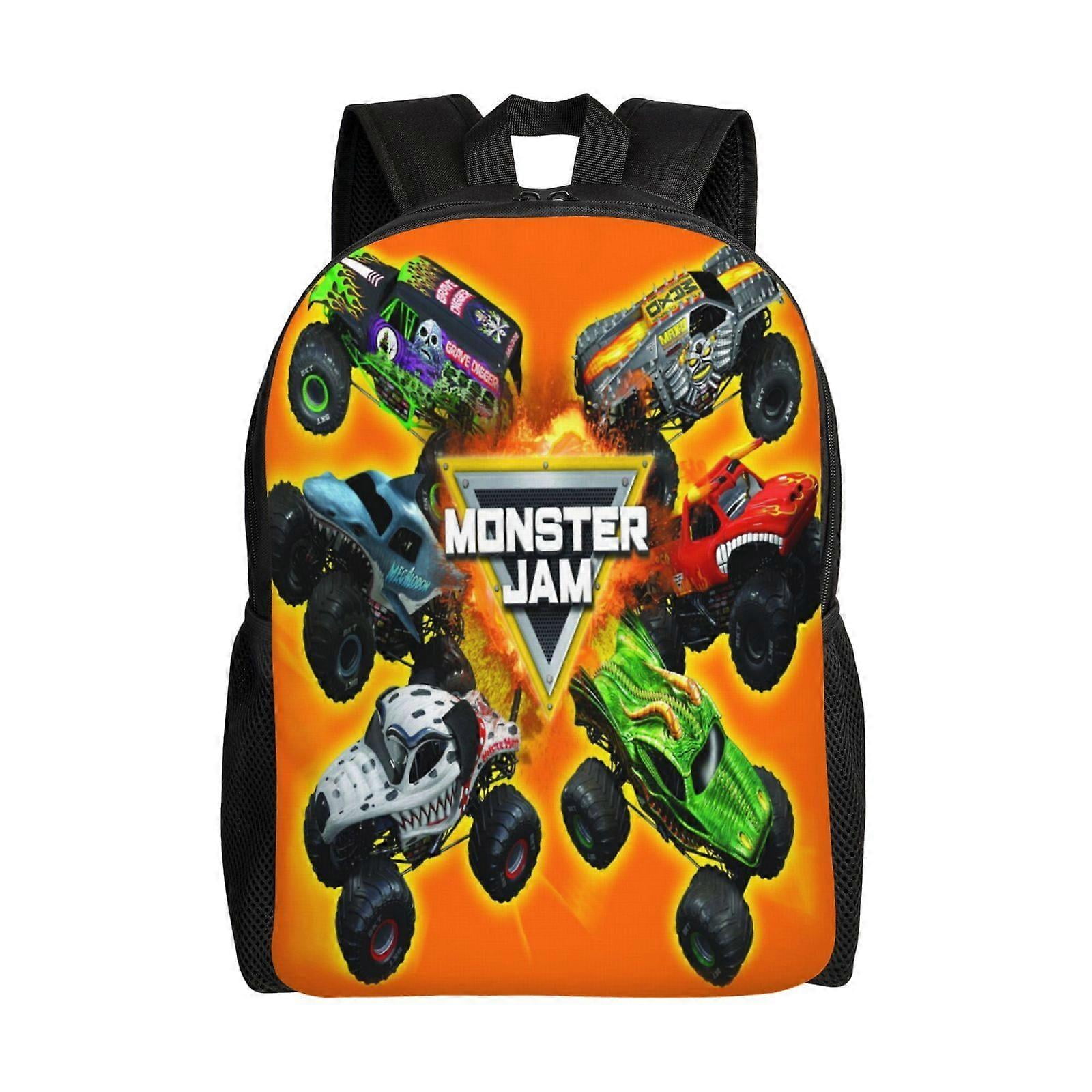 Click here for Zrclxlvu Monster Truck Jam Backpack Large Capacity... prices