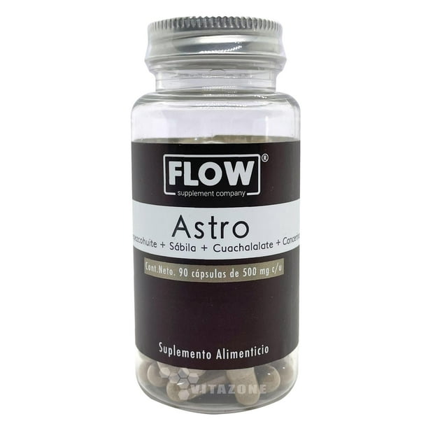Cuachalalate Cancerina Sábila Tepezcohuite 90 cáps Flow ASTRO | Bodega Aurrera en línea
