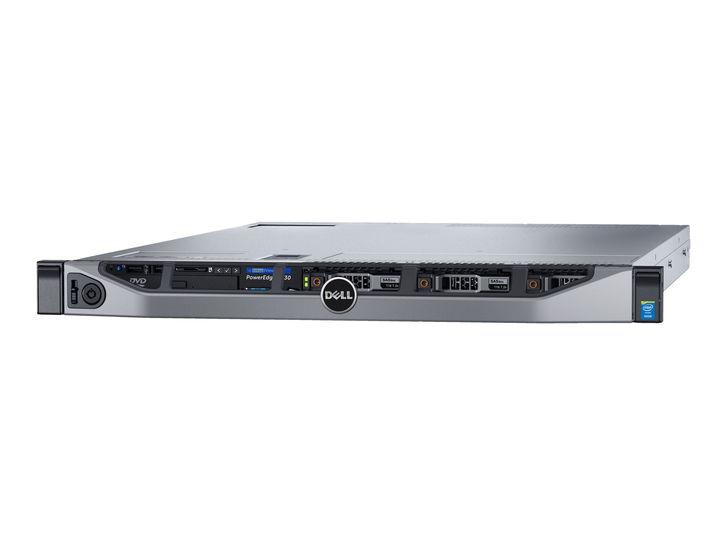 Dell PowerEdge R630 - Server - rack-mountable - 1U - 2-way - 1 x Xeon ...
