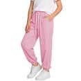 Ashyfjp Joggers for Girls Casual Elastic Drawstring Waist Quick Dry ...
