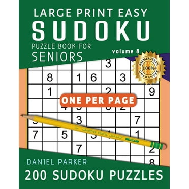 Large Print Sudoku Puzzles: Medium difficulty large print sudoku ...