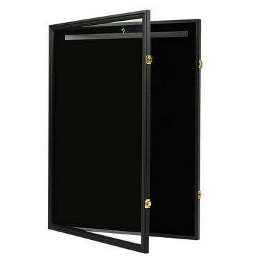 (2 pack) Jaxpety 2 Pack Jersey Display Frame Case Lockable, Large Sport ...
