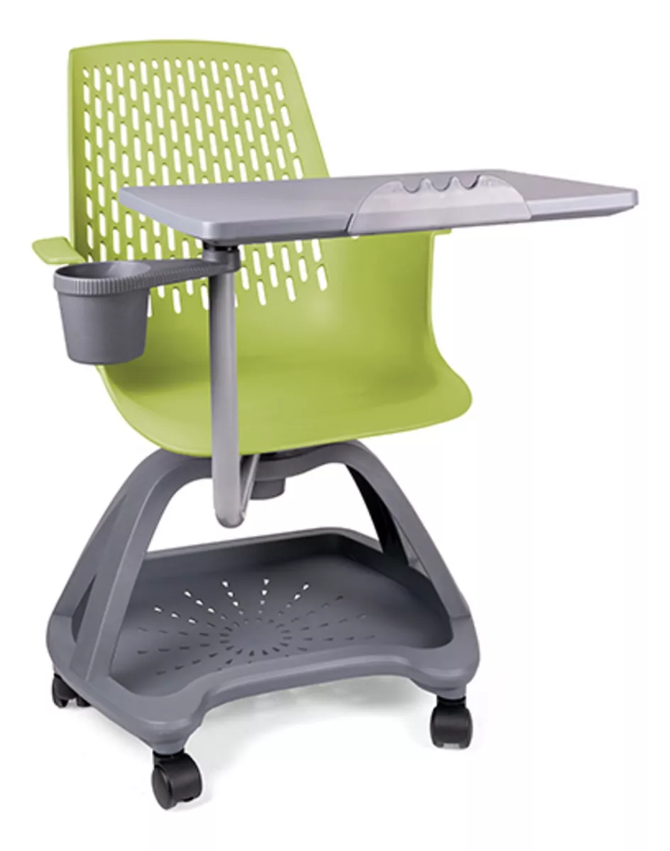 Pupitre Escolar con Base Y Paleta Giratoria 360° , Incluye Portavasos y ...