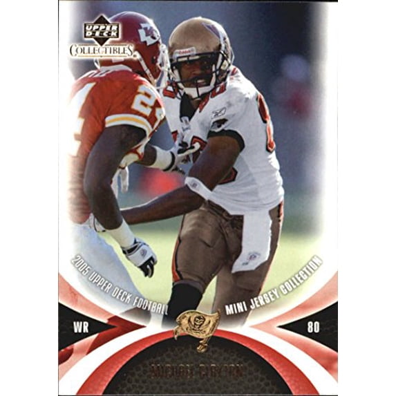 2005 UD Mini Jersey Collection #66 Michael Clayton NFL Football Trading ...
