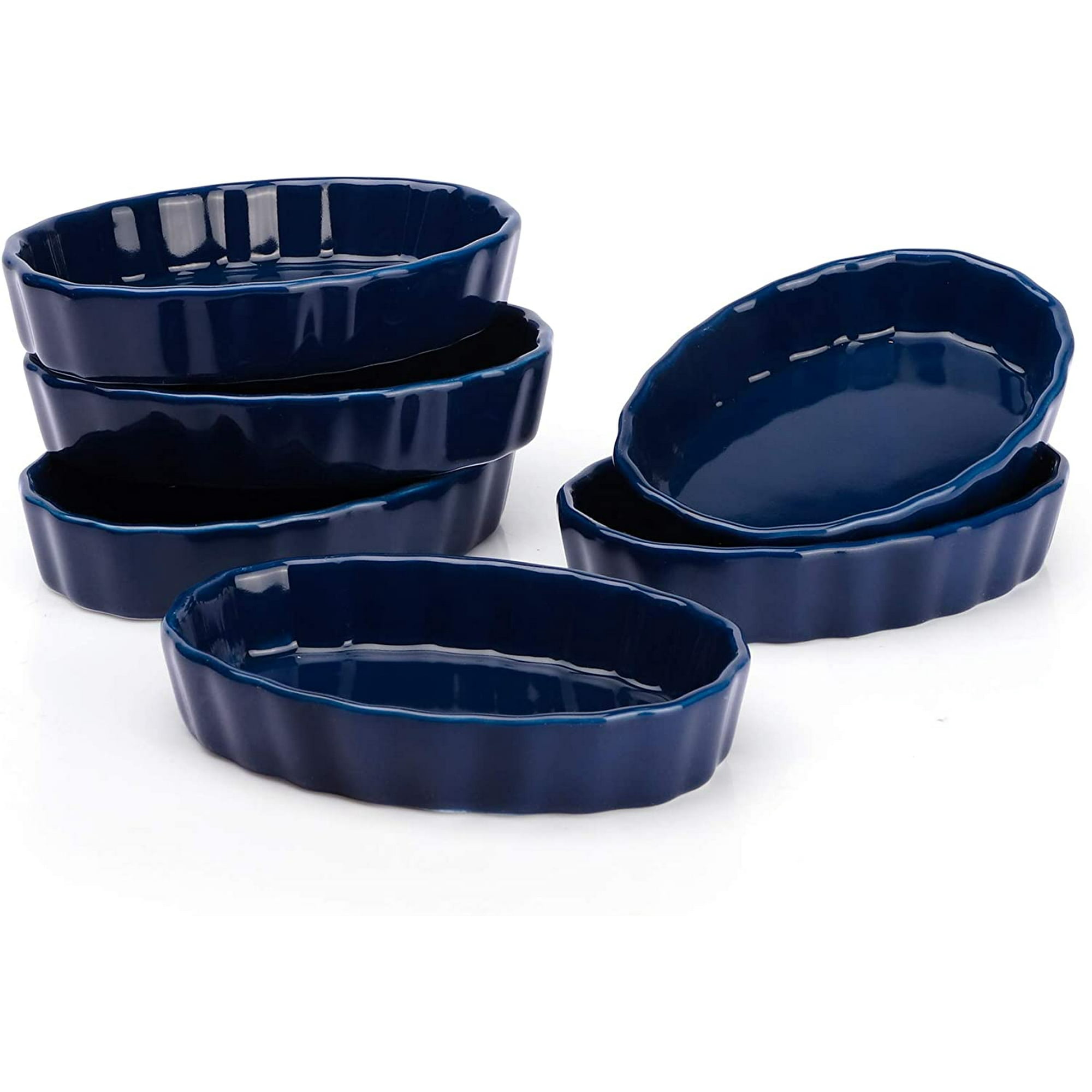 Click here for Iguohao 504.001 Porcelain Ramekins Oval Shape - 4... prices